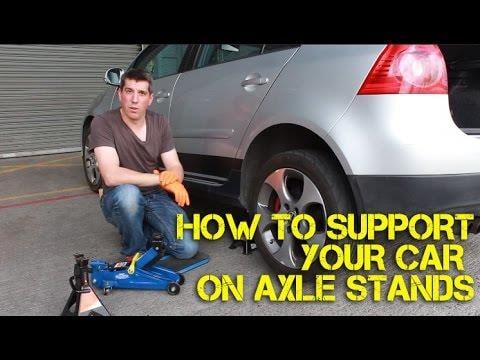 How To Safely Support Your Car On Axle Stands - The Filter Blog ...