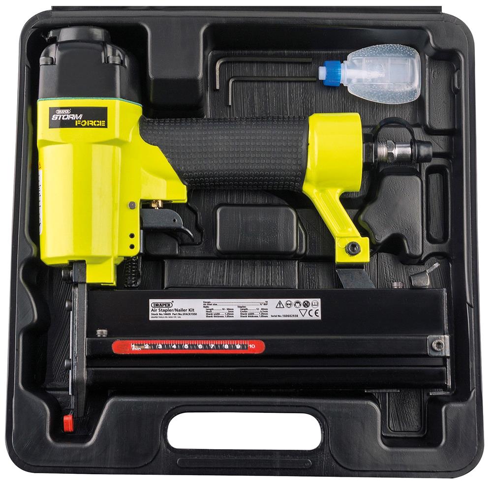Draper 14609 Storm Force Air Stapler nailer | MicksGarage