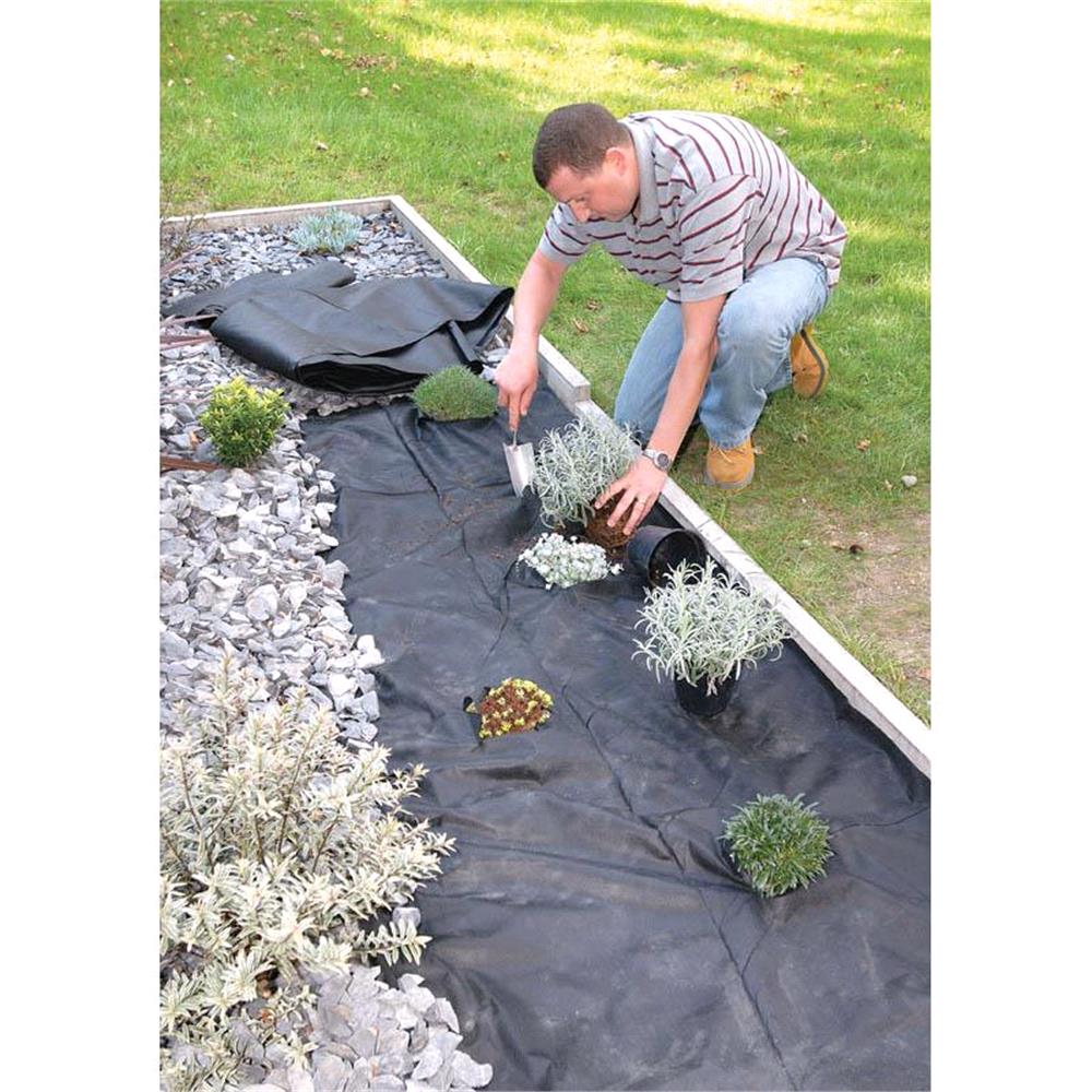 Draper 18363 Weed Control Matting (20m X 1m) For | MicksGarage