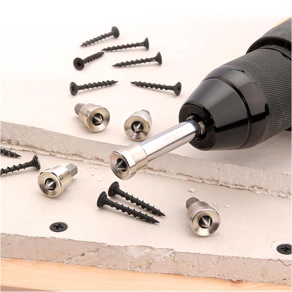 Draper 26457 Cross Slot No.2 Drywall Dimpler Set (10 Piece) For ...