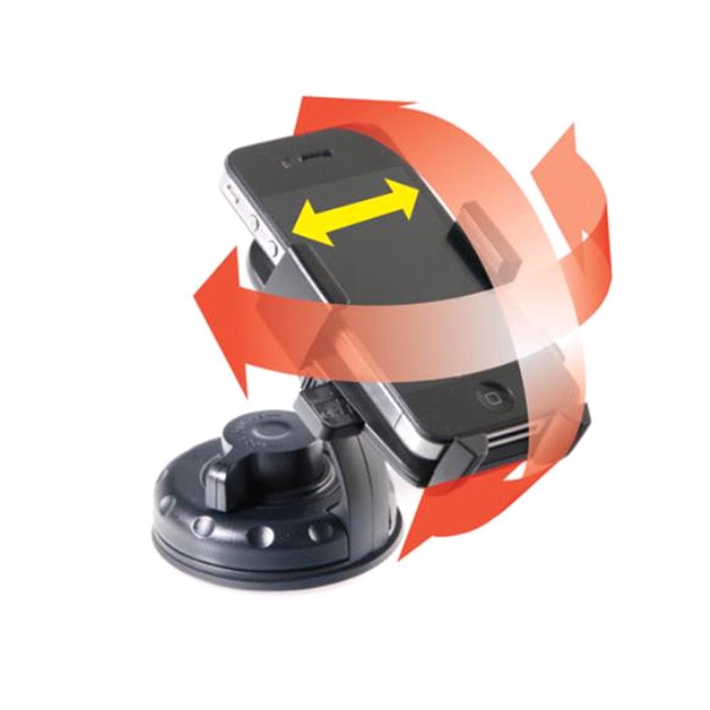 Easy Lock Phone Holder With Auto Lock Suction Cup For | MicksGarage